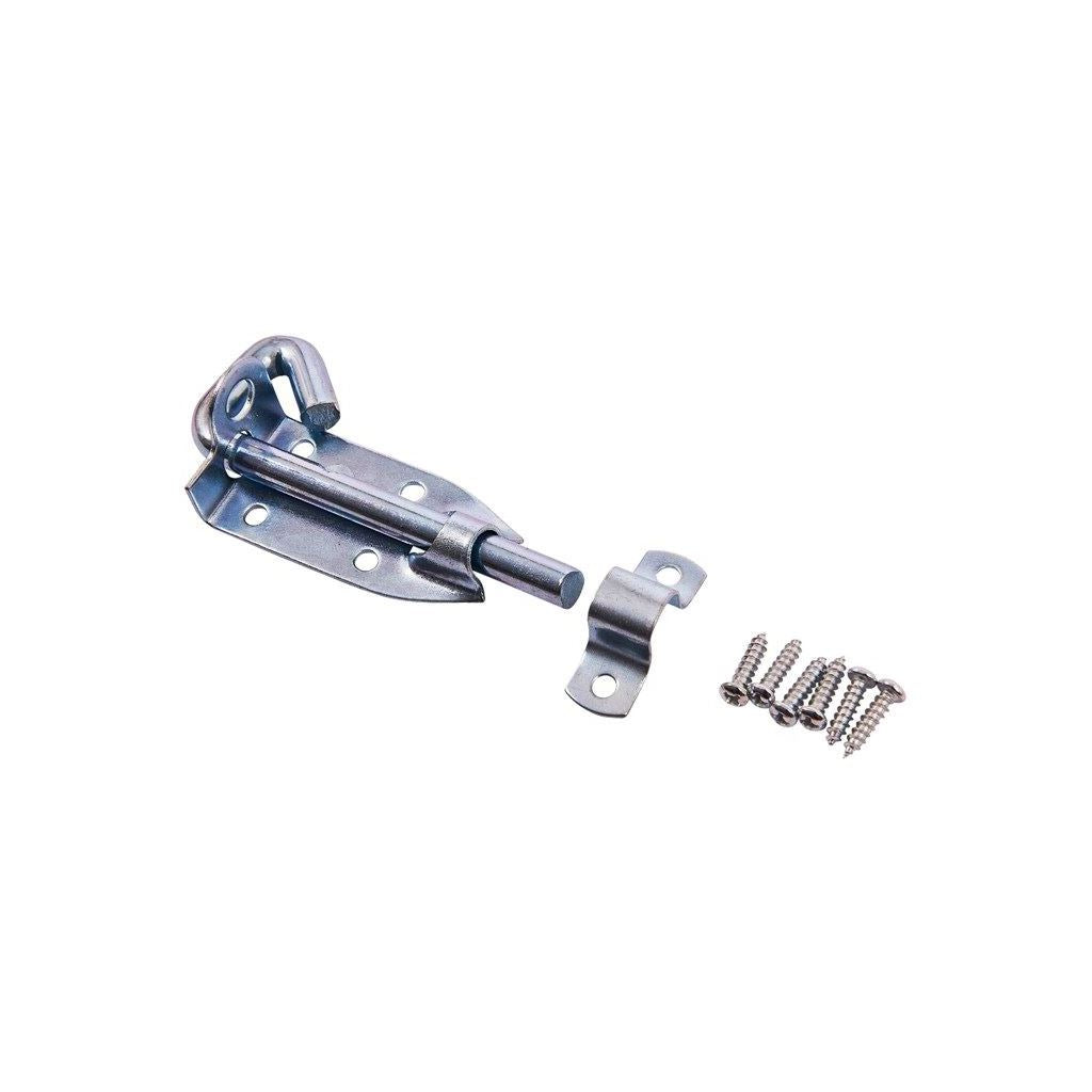 4" 100mm Padbolt Pad Bolt Lock Garden Gate Shed Garage Door Locking Sl ...